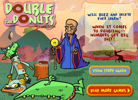 Cyberchase . Games . Double the Donuts | PBS Kids